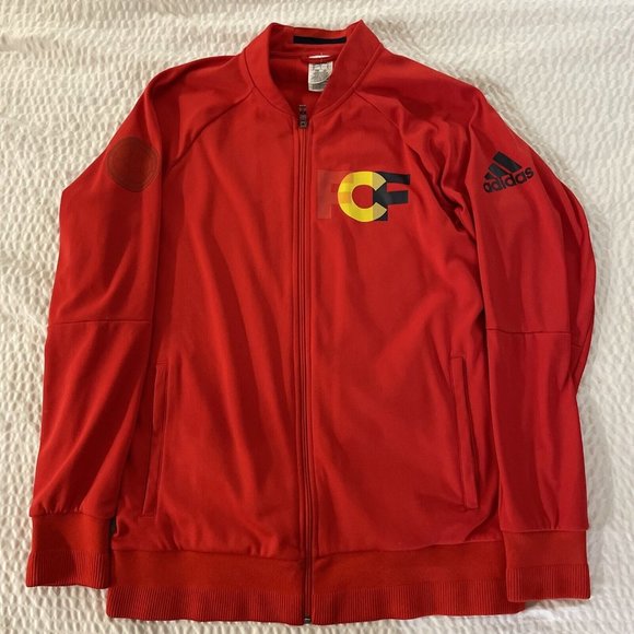 adidas | Jackets & Coats | Adidas Colombia Fcf Futbol World Cup Full ...